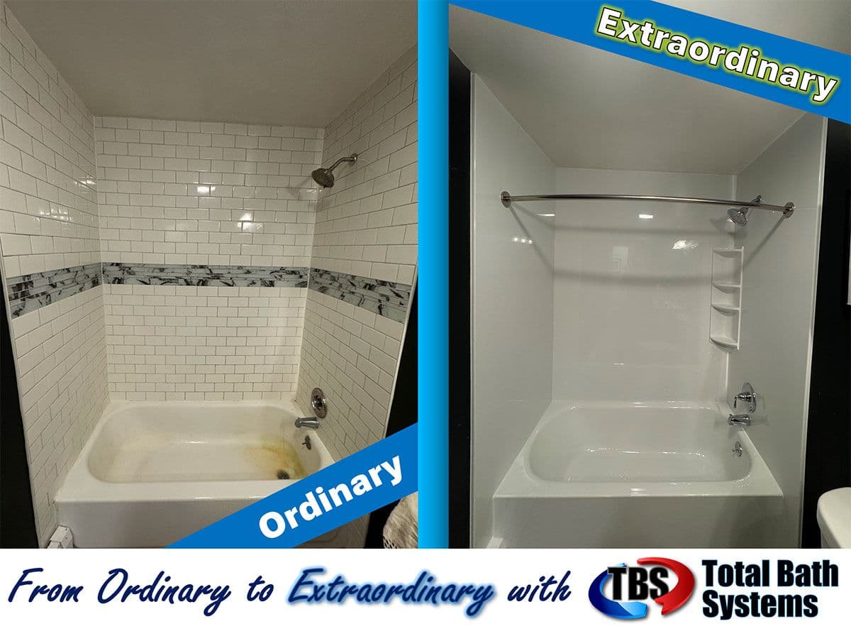 Acrylic Shower and Bath Remodeling | Total Bath Systems